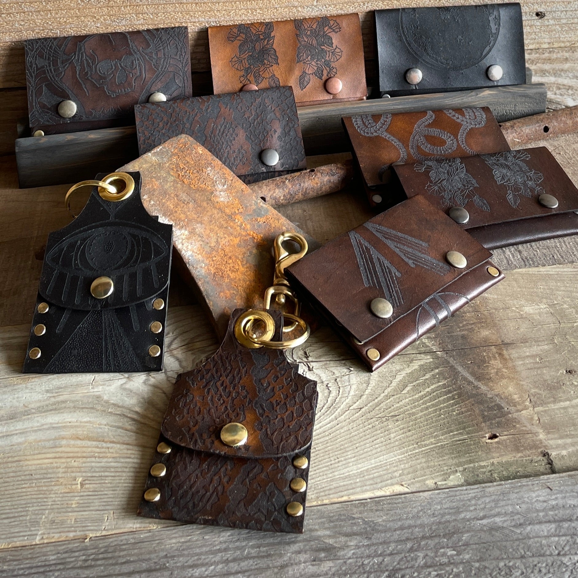 Leather Wallets – JetBlack Crafts